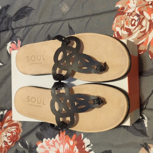SOUL Naturalizer | Shoes | Soul Naturalizer Sandal Janice Black | Poshmark